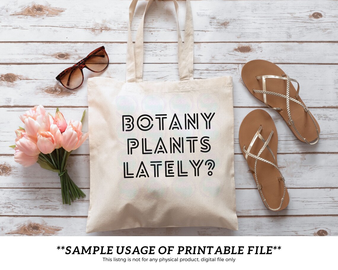 Botany Plants SVG / Plants SVG / Plant Gift Printable / Plant - Etsy