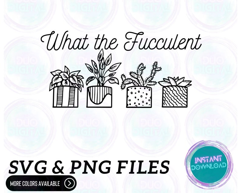 Fucculent SVG / Succulent SVG / Plants Svg / Plant Gift - Etsy