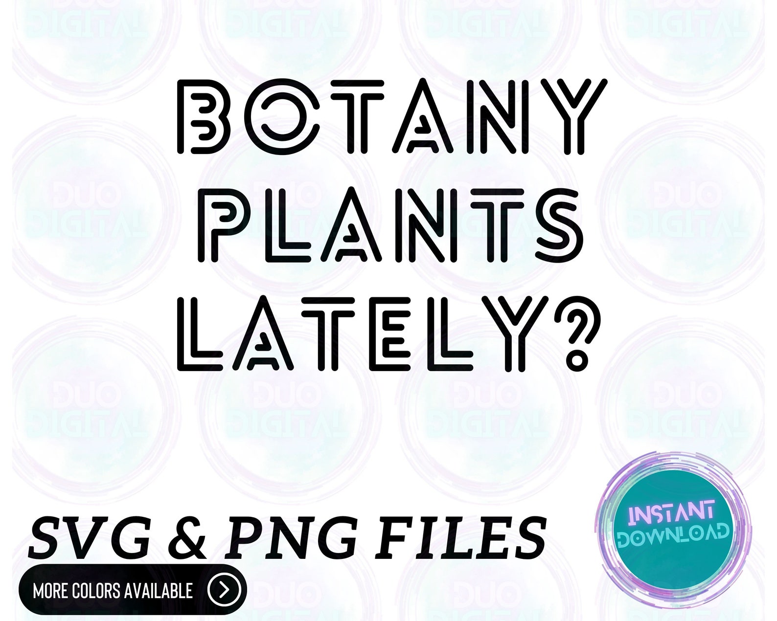 Botany Plants SVG / Plants SVG / Plant Gift Printable / Plant - Etsy