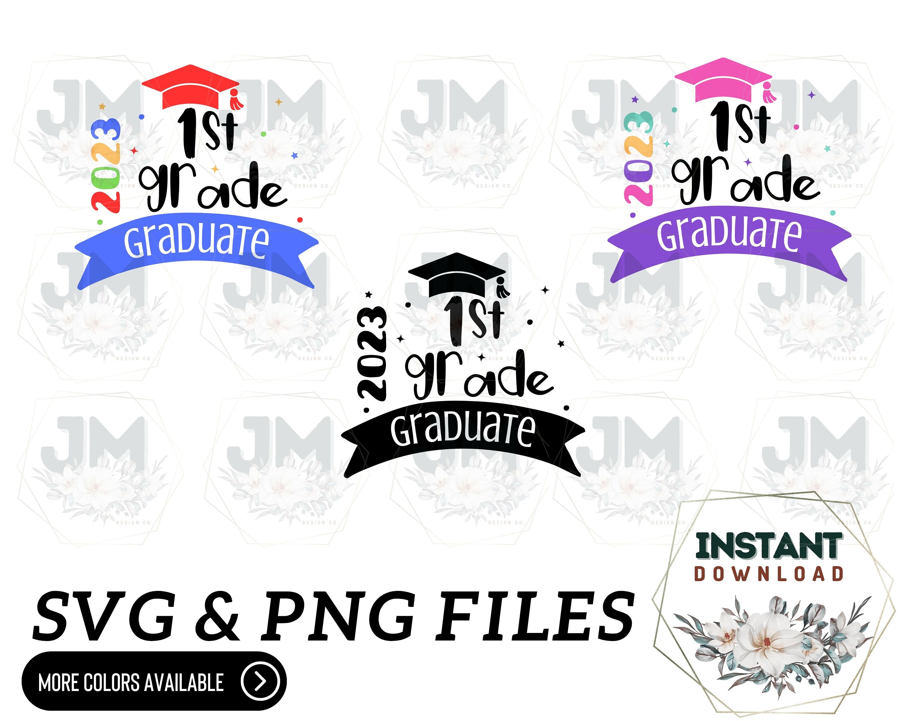 Congrats 1st Grade Grad / 1st Grade Graduate SVG / Instant - Etsy