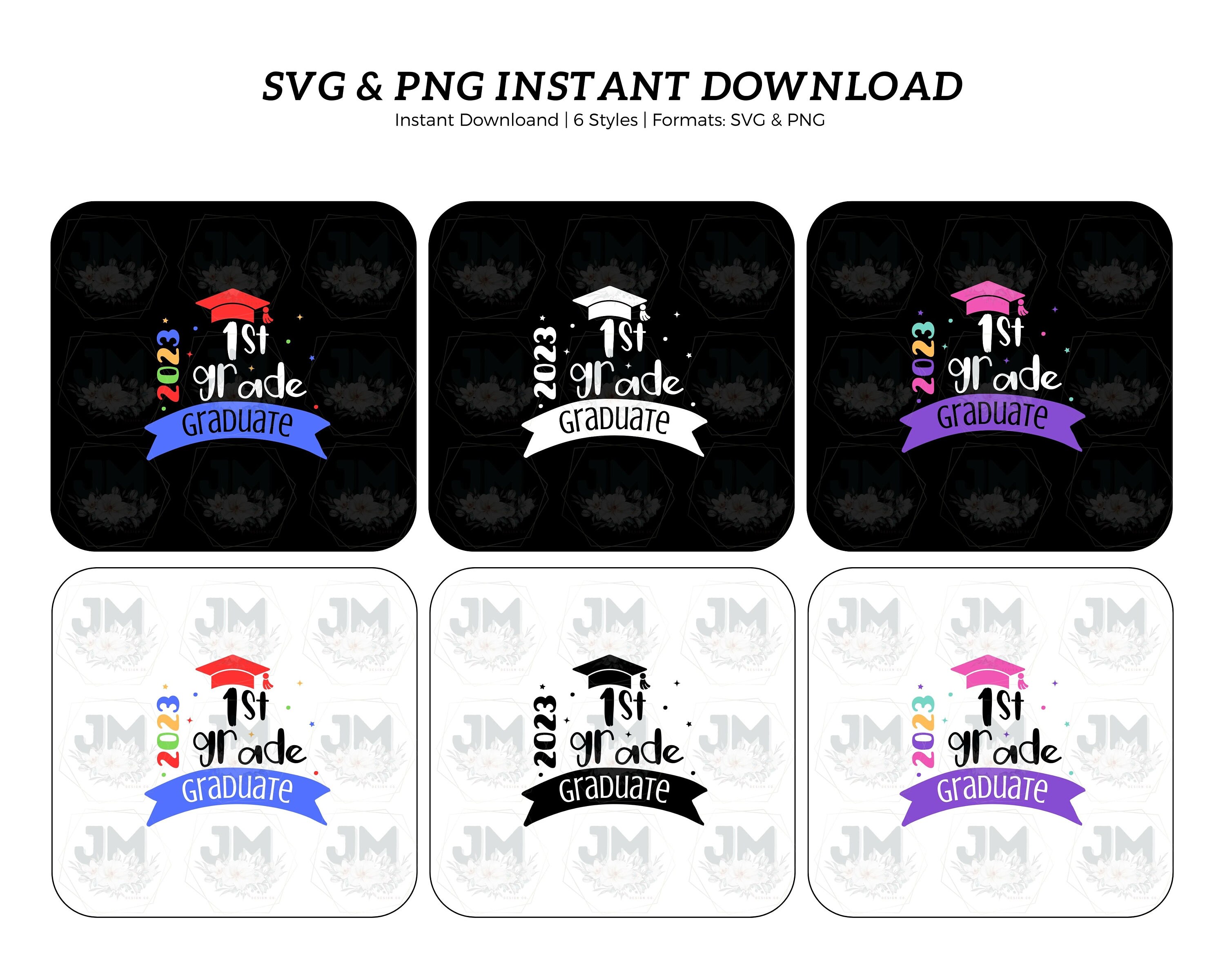 Congrats 1st Grade Grad / 1st Grade Graduate SVG / Instant - Etsy