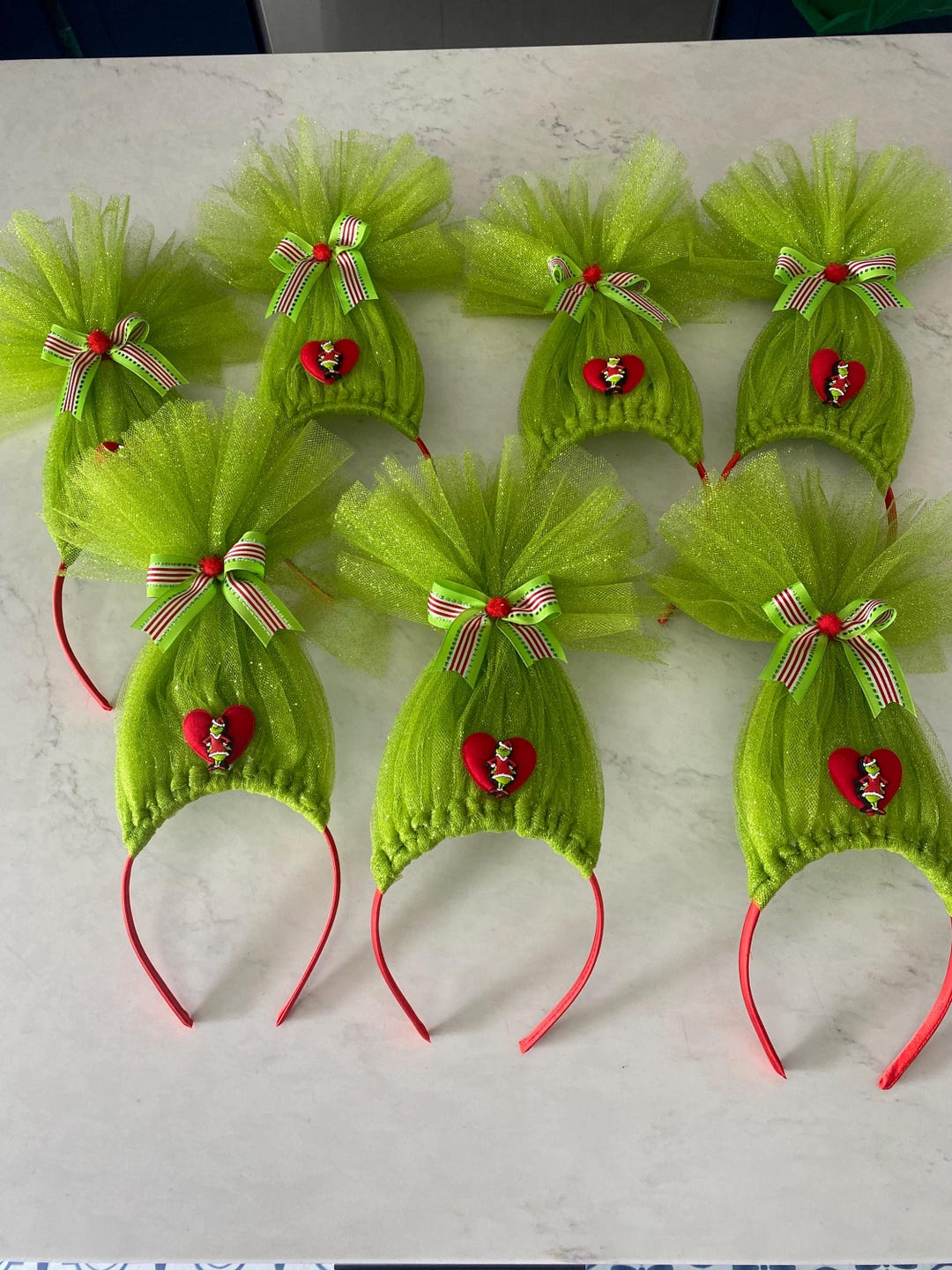 Buy Grinch, Grinch Theme Trolls Inspired Hair Headband Troll Headband ...