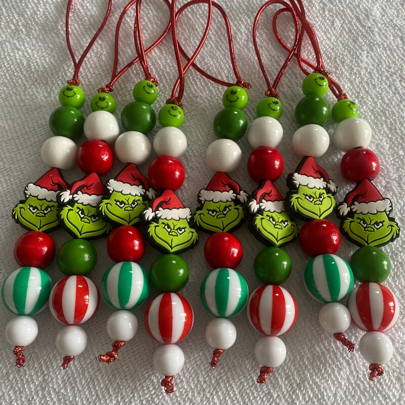 Grinch Beads - Etsy