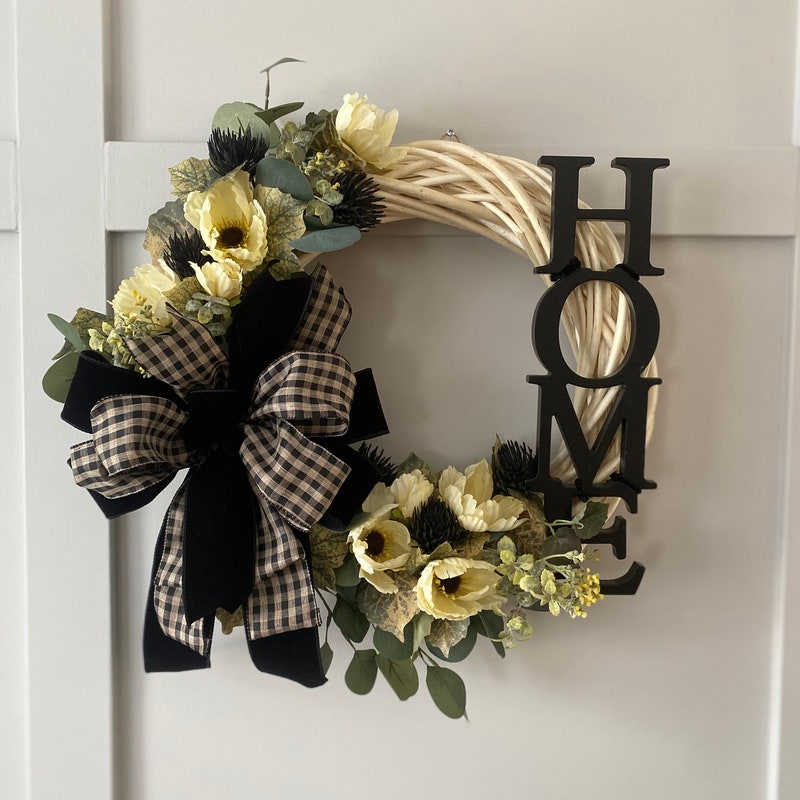 Wicker Wreath - Etsy