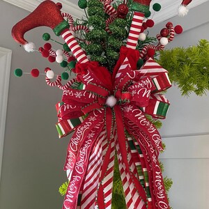 Elf Christmas Topper Amazing Elf Topper Christmas Topper Christmas Tree ...