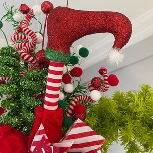 Elf Christmas Topper Amazing Elf Topper Christmas Topper Christmas Tree ...