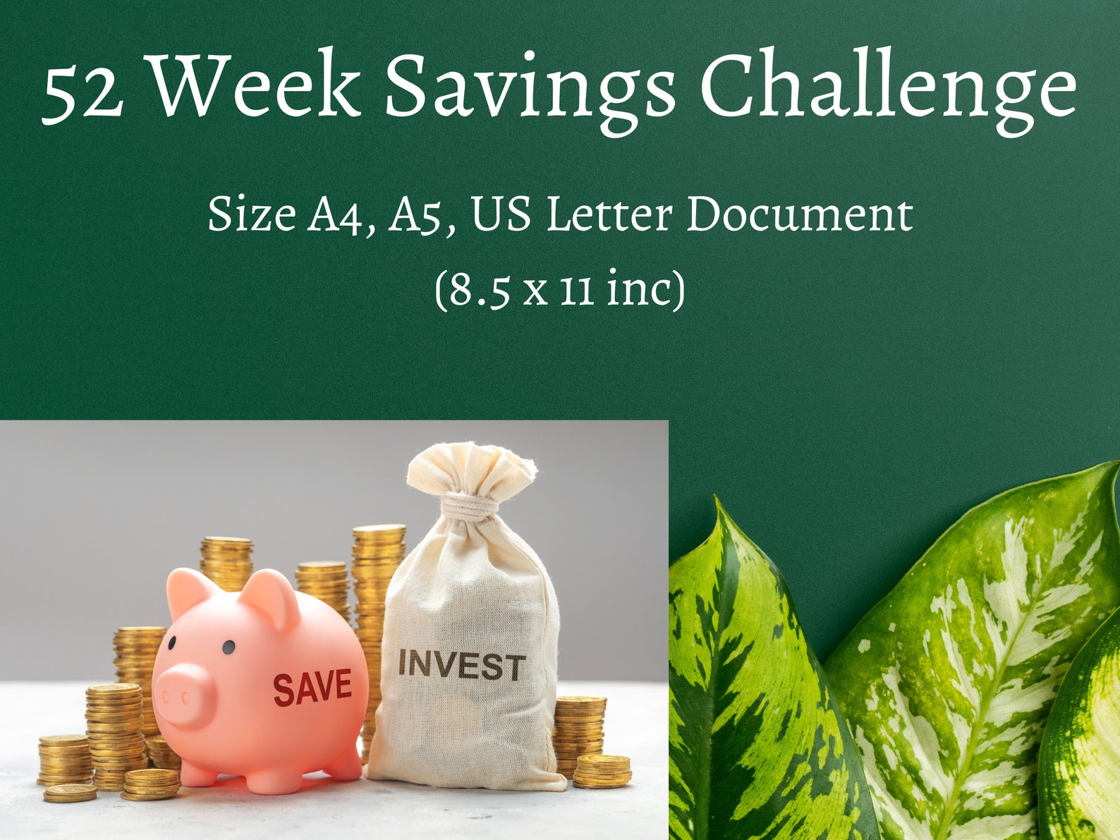 Friday Savings Challenge, Low Income Savings Challenge, Financial Goals ...