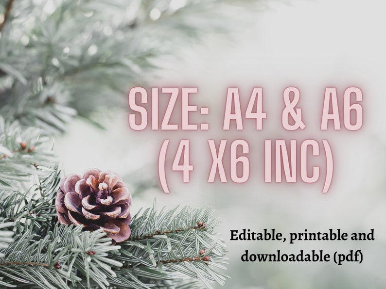 December Savings Challenge, Printable (pdf) Editable Downloadable, A4 ...