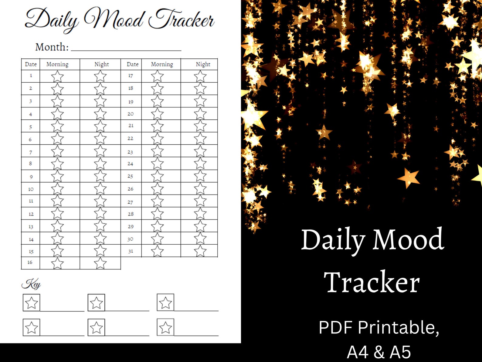 Mental Health Tracker, Daily Mood Tracker, Self Care, Gratitude Journal ...