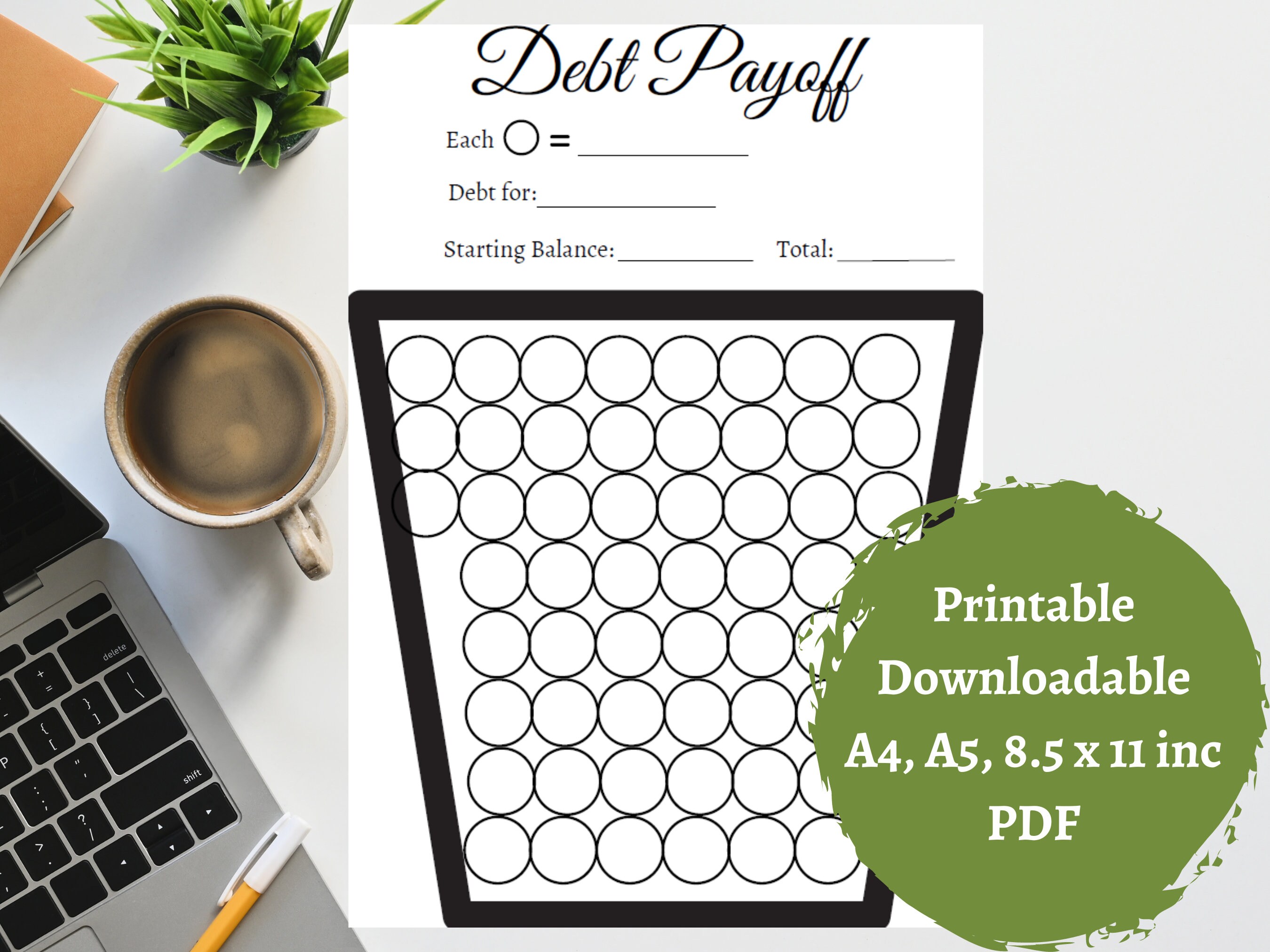 Debt Payoff, Debt Tracker, Credit Card & Loan Payoff, Finance Planner ...