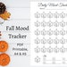 Mental Health Tracker Daily Mood Tracker Self Care - Etsy