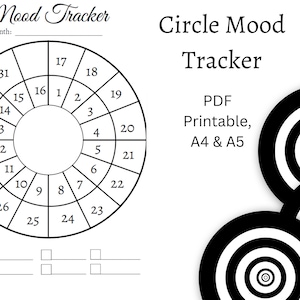 Mental Health Tracker, Daily Mood Tracker, Self Care, Gratitude Journal ...