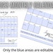 2023 Monthly Planner, Minimalist Editable and Printable Monthly ...