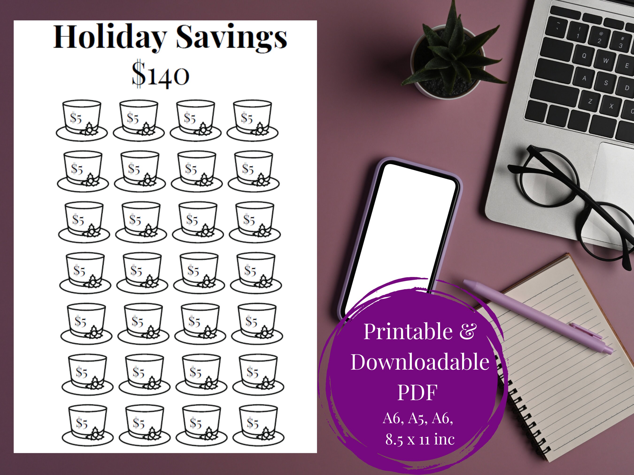 Holiday Savings Challenge, Save300, Low Income Savings Challenge, PDF ...