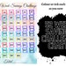 52 Week Savings Challenge, Colorful, Savings Tracker, A4 & 8.5 X 11inc,digital, Printable ...