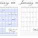2023 Monthly Planner, Minimalist Editable and Printable Monthly ...