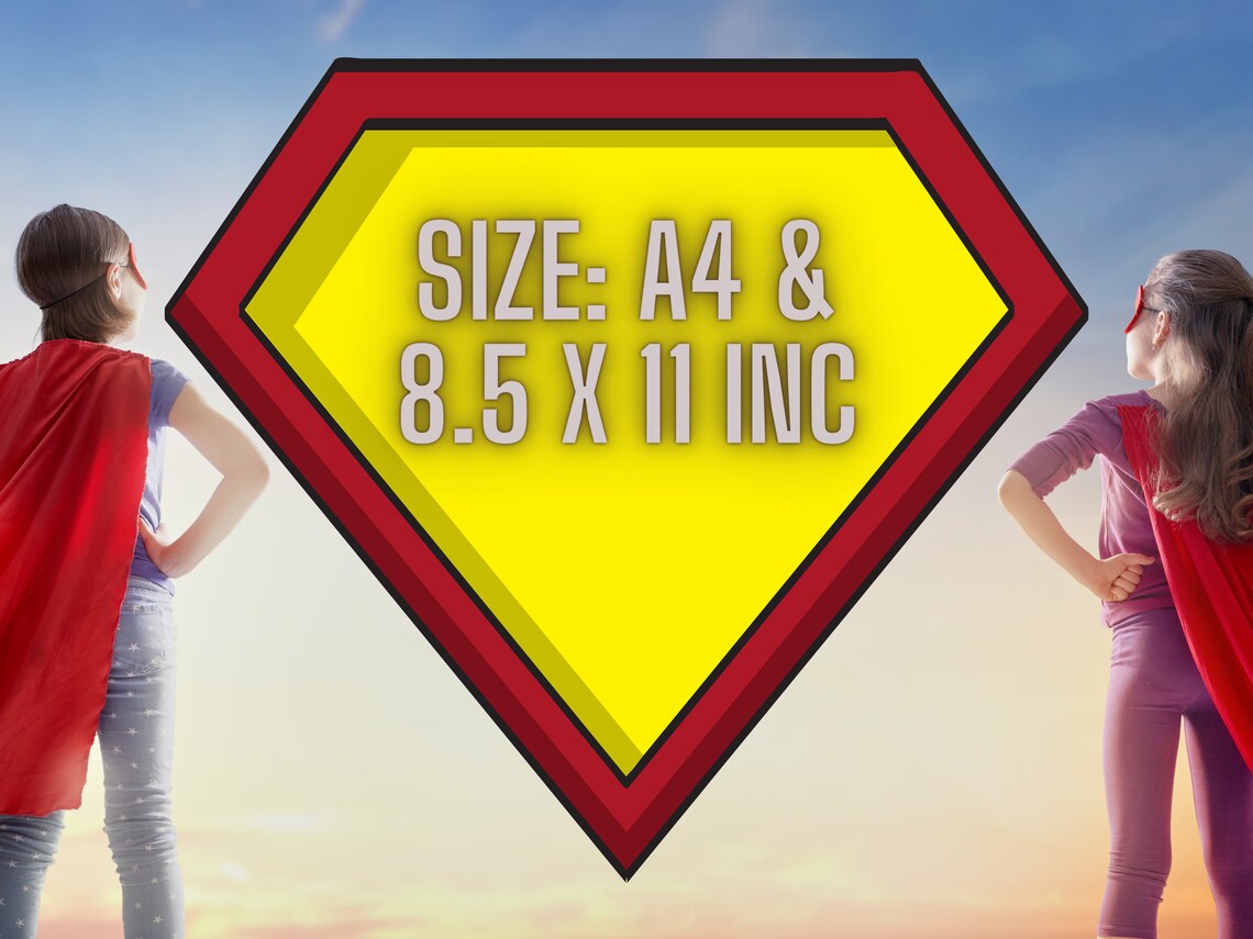 Superhero Rewards Chart, Kids Behavior Chart, Printable, Editable ...