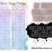 52 Week Savings Challenge, Colorful, Savings Tracker, A4 & 8.5 X 11inc ...