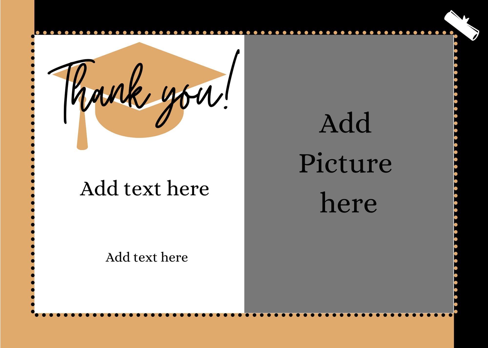 Graduation Thank You, Thank You Cards, Graduation Card, Graduation ...