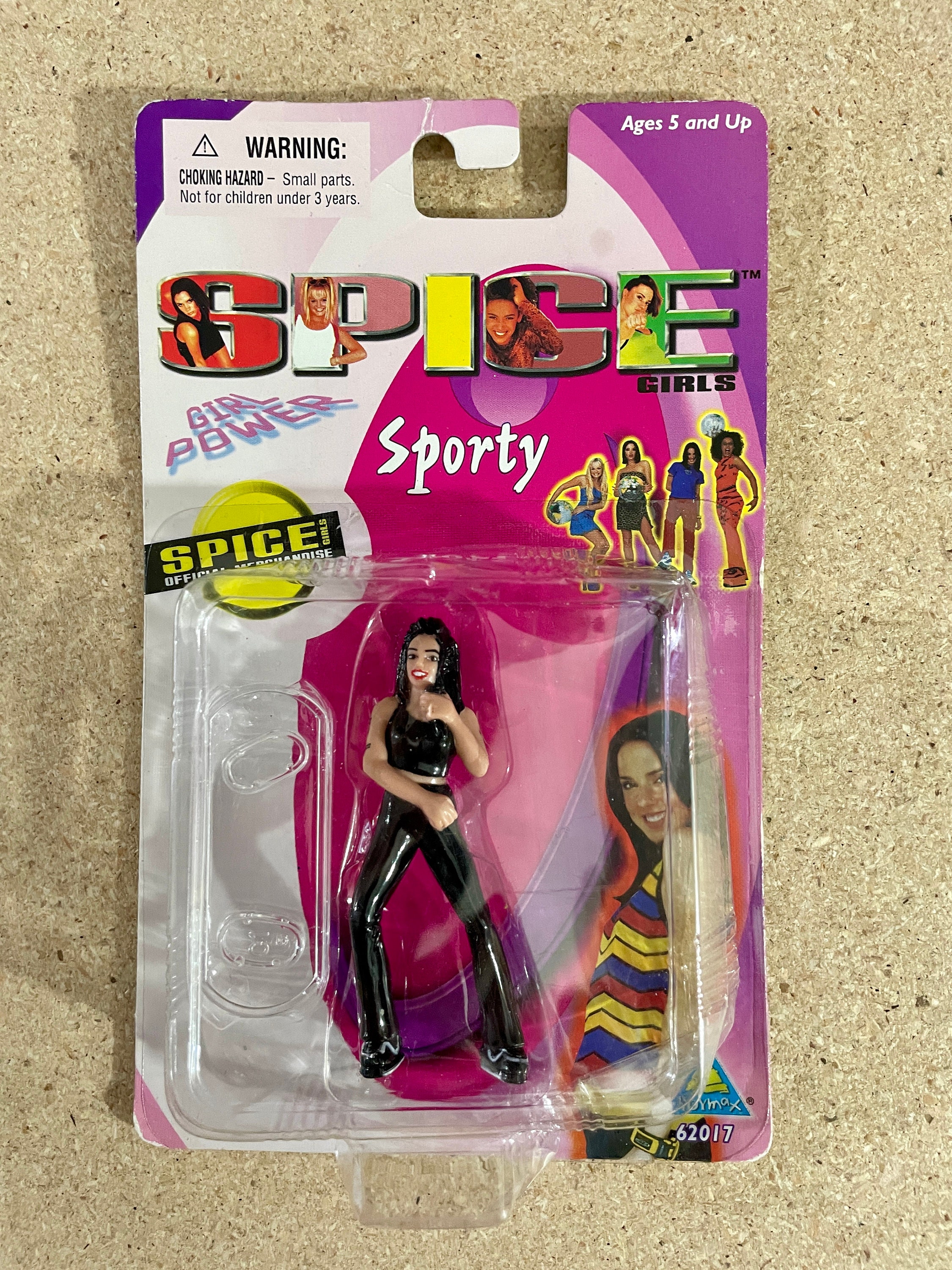 Spice Girls Mini Figure of Sporty Spice Girl Power 1998 UK Girl Band ...
