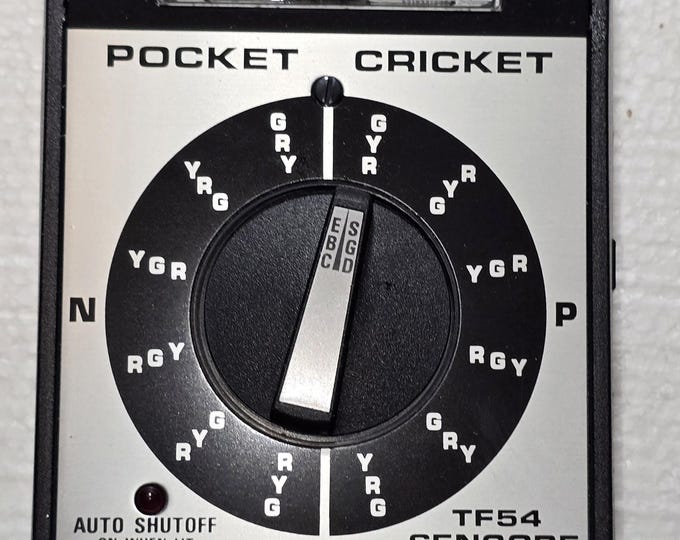 Sencore TF54 Pocket Cricket Transistor & FET Tester W/ Manual Original ...