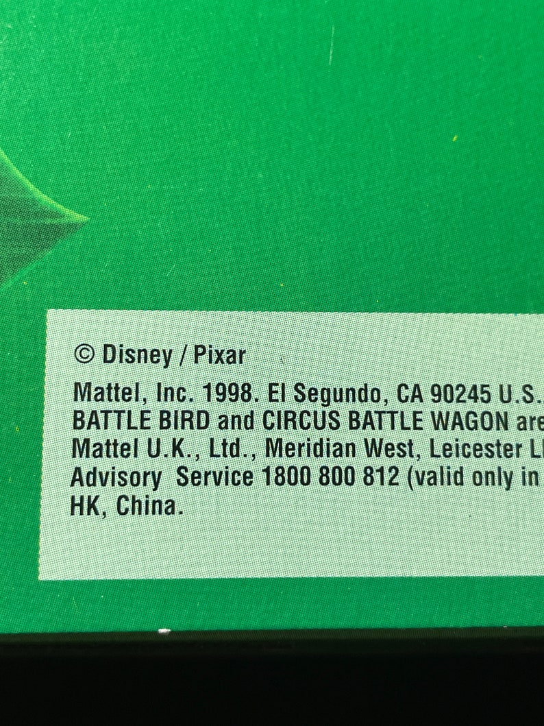 Vintage 1998 Mattel Bug's Life Battle Bird Action Figure - Etsy