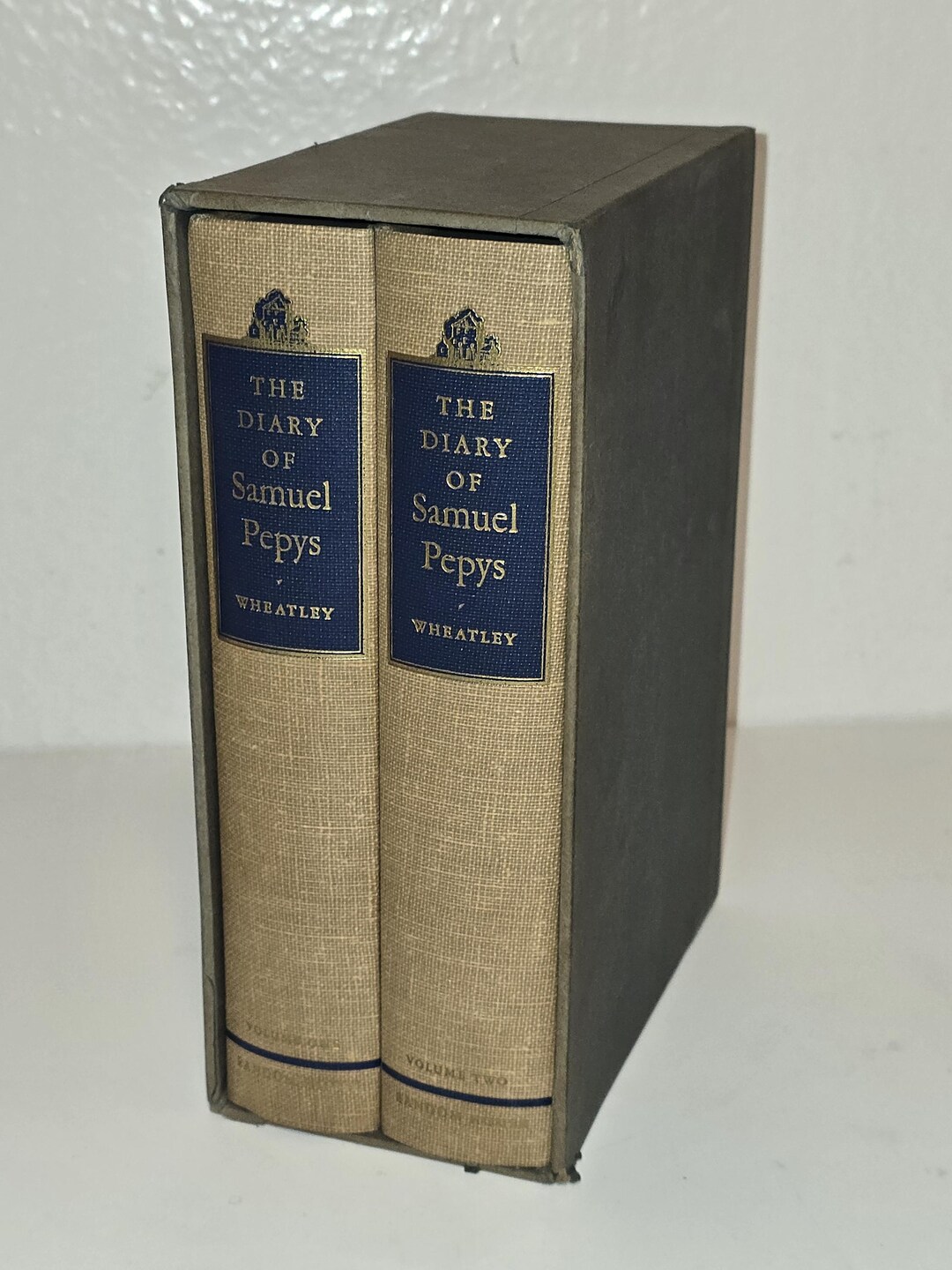 Vintage 1950s the Diary of Samuel Pepys Volume 1 & 2 Wheatley Random ...