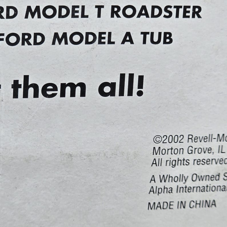 Revell Rat Rods '29 Ford Model A Roadster 1:64 Diecast #83 NISB (2002 ...