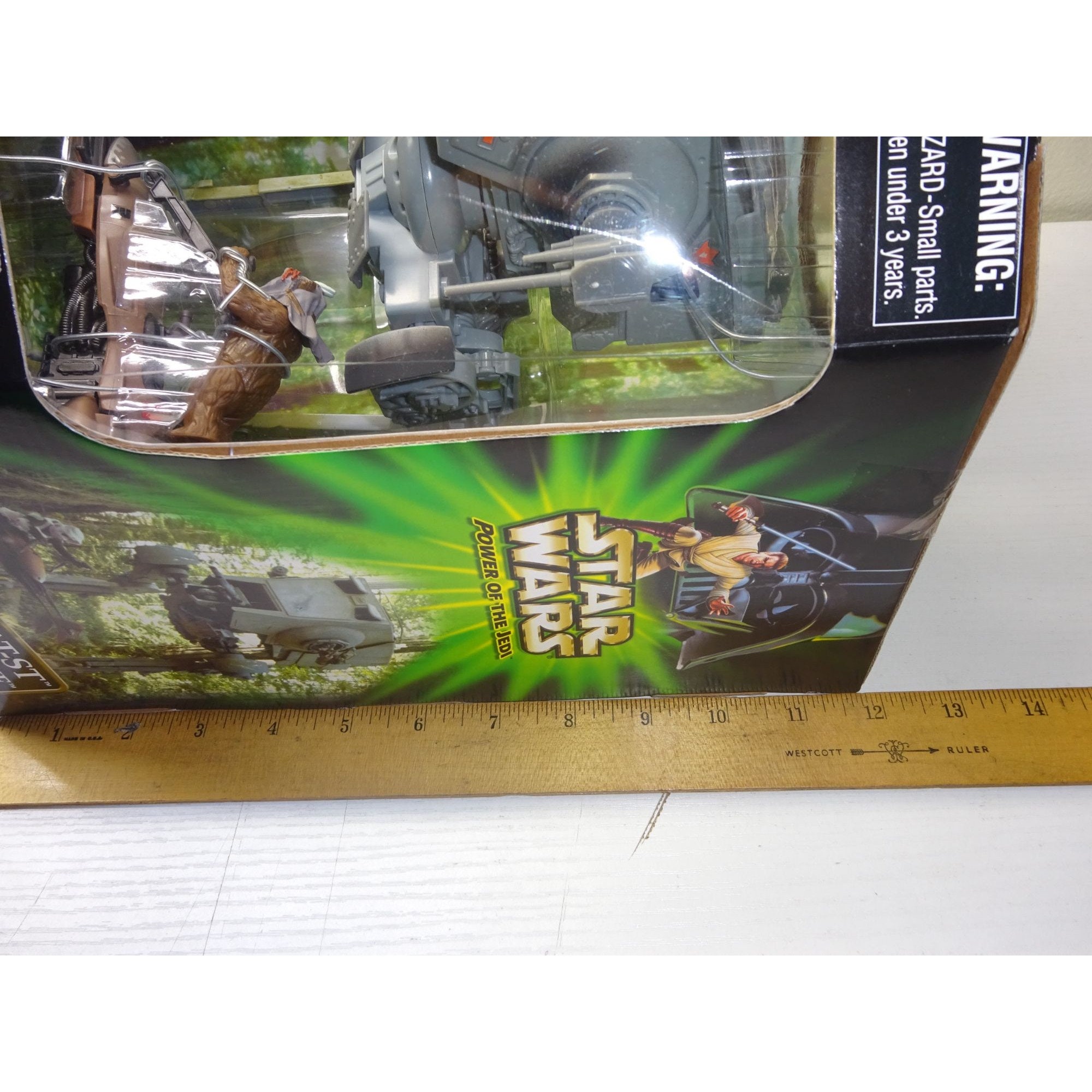 Star Wars Power of the Jedi Vehicles Imperial AT-ST & Speeder - Etsy