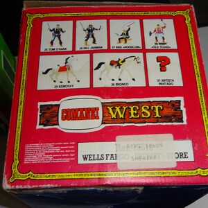Vintage 1980s Comansi West Sheriff's Station W/ Figure and Horse MIB - Etsy