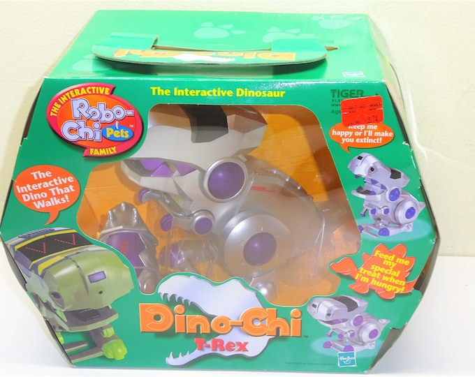 Tiger Electronics Rare Interactive Robo-chi Pets T-rex NIB - Etsy