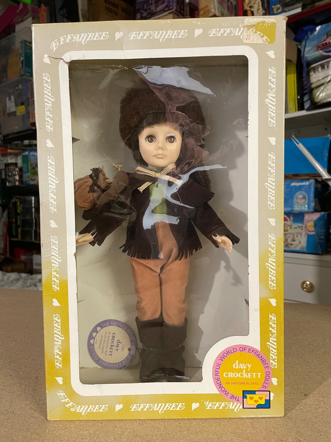 Vintage 1980s Effanbee "davy Crockett" Historical Vintage Doll - Etsy