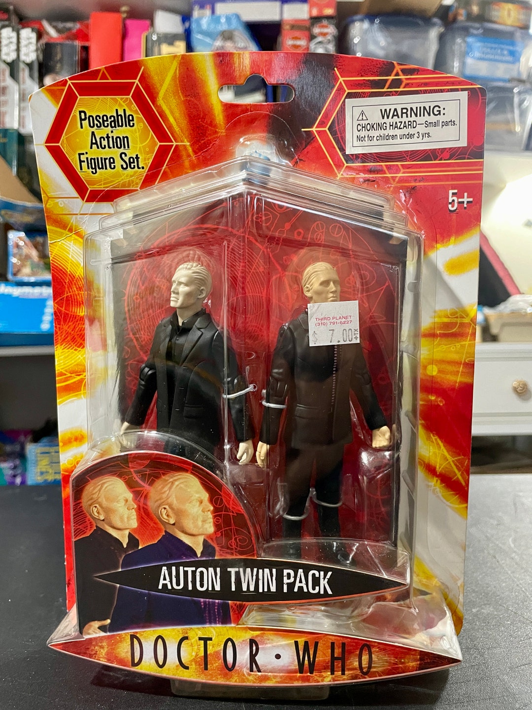 2004 Doctor Who Character Options Auton Twin Pack Action Figures NISB ...