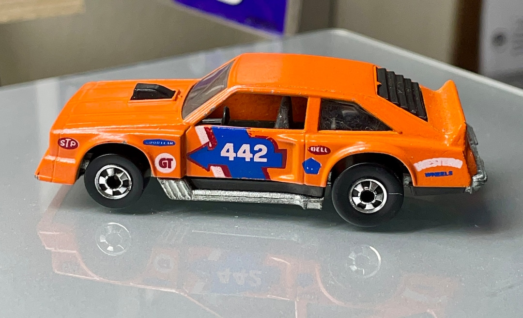 Hot Wheels Flat Out 442 Blackwall 1978 Orange Made in Hong Kong by ...