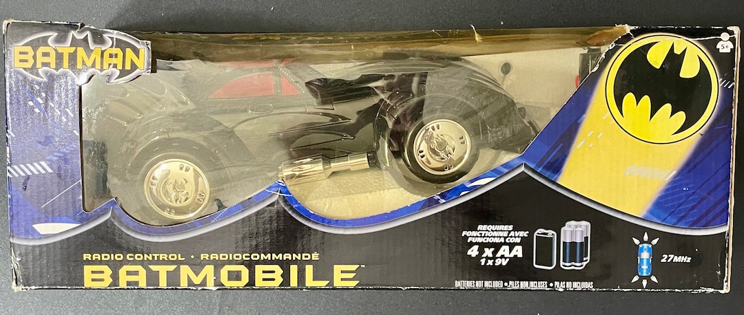 Tyco Radio Control Batmobile Car New in Box (wear on Box) 2003 Release ...