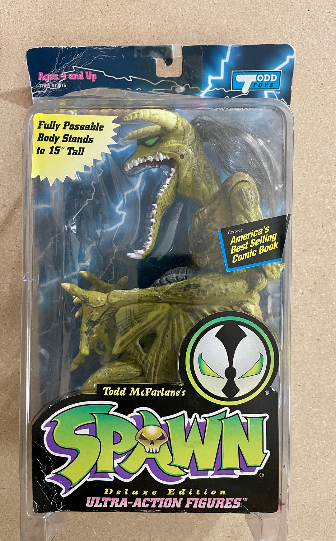 1995 Todd Mcfarlane's Spawn MALEBOLGIA Deluxe Edition 15" Poseable Action Figure - Etsy