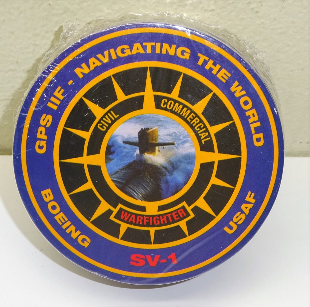 Boeing USAF Gps IIF SV-1 Launch Coin Set of 12 Coasters Cork Material ...