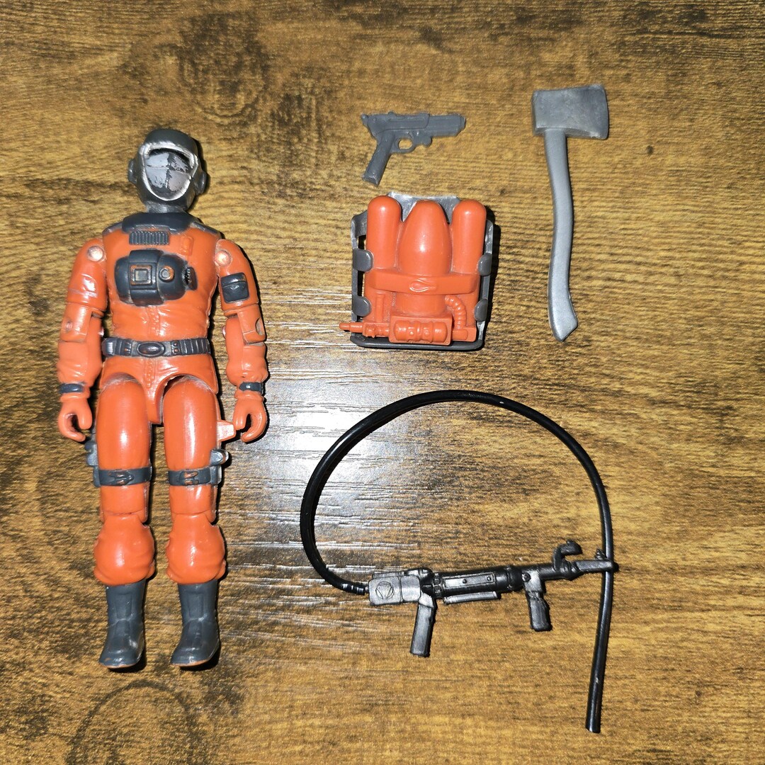 Vtg 1985 G.I. Joe Barbecue Hasbro Action Figure 3.75" ARAH - Etsy
