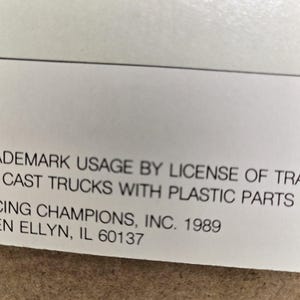 Vtg 1989 Racing Champions Haulers Country Time Racing Diecast ...