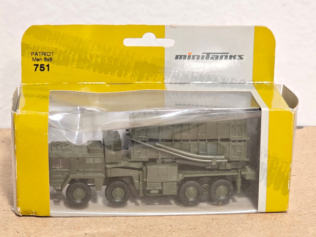 Roco Minitanks 751 MAN 15 Ton Patriot Missile System Lima35 Ho 1/87 NIB ...