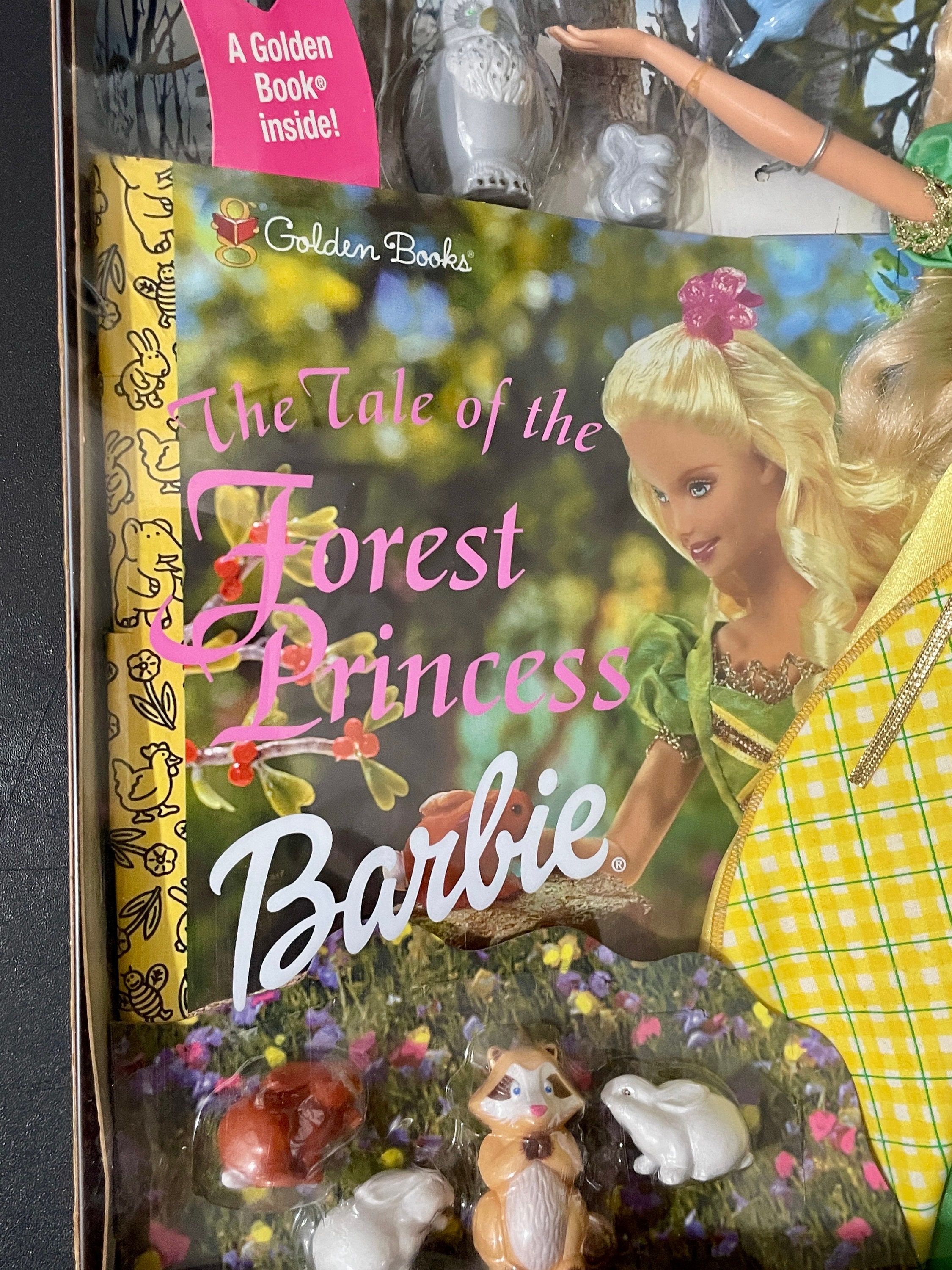 The Tale of the Forest Princess Barbie Doll A Golden Book 2000 Mattel ...