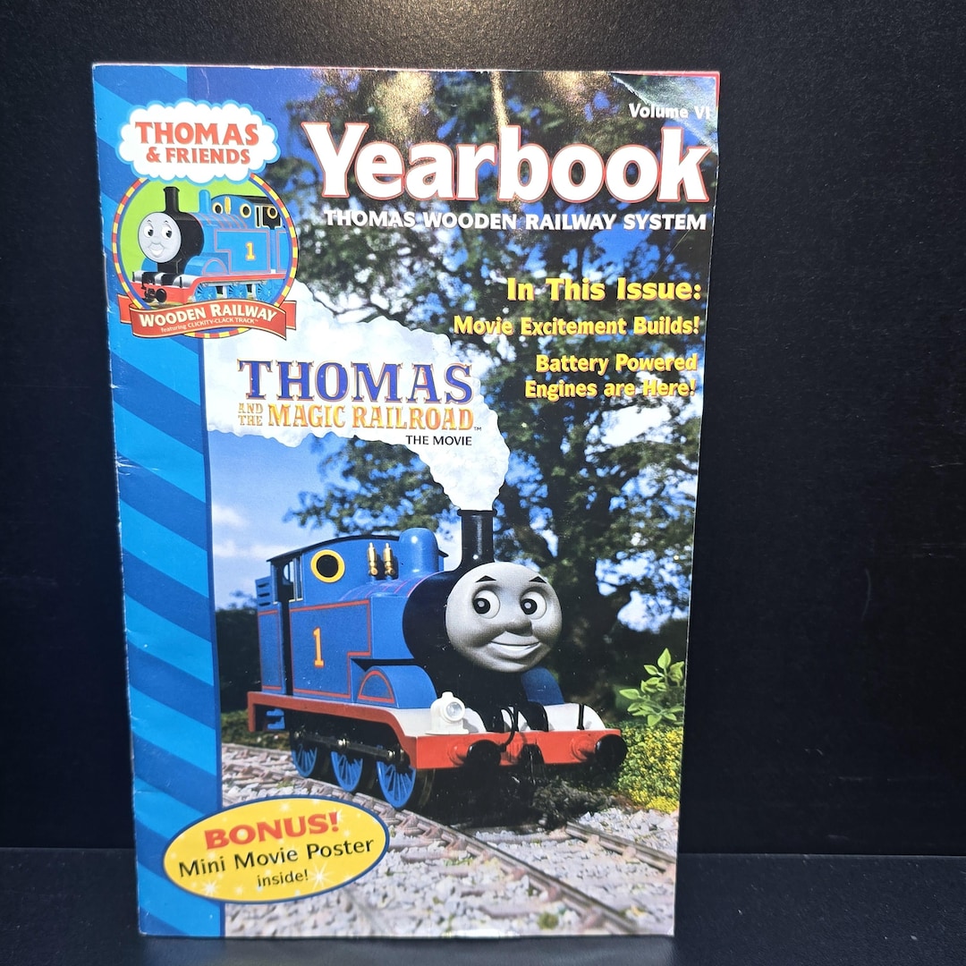 Thomas Tank Engine & Friends Yearbook/catalog (2000) Volume VI W/ Mini ...