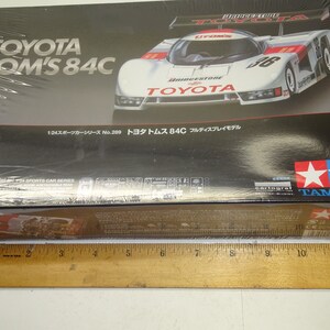 Tamiya Toyota Tom's 84C 1/24 Sports Car Series 289 Model Kit Sealed NIB ...