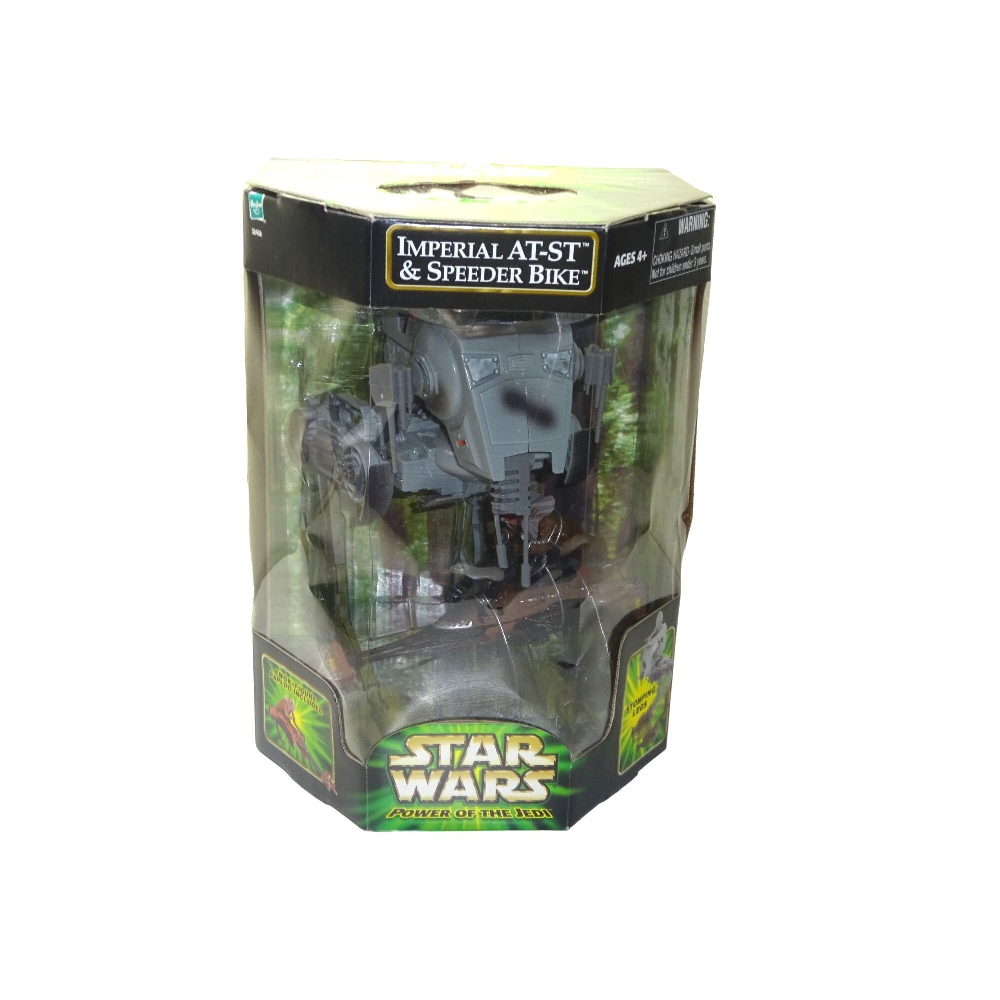 Star Wars Power of the Jedi Vehicles Imperial AT-ST & Speeder - Etsy