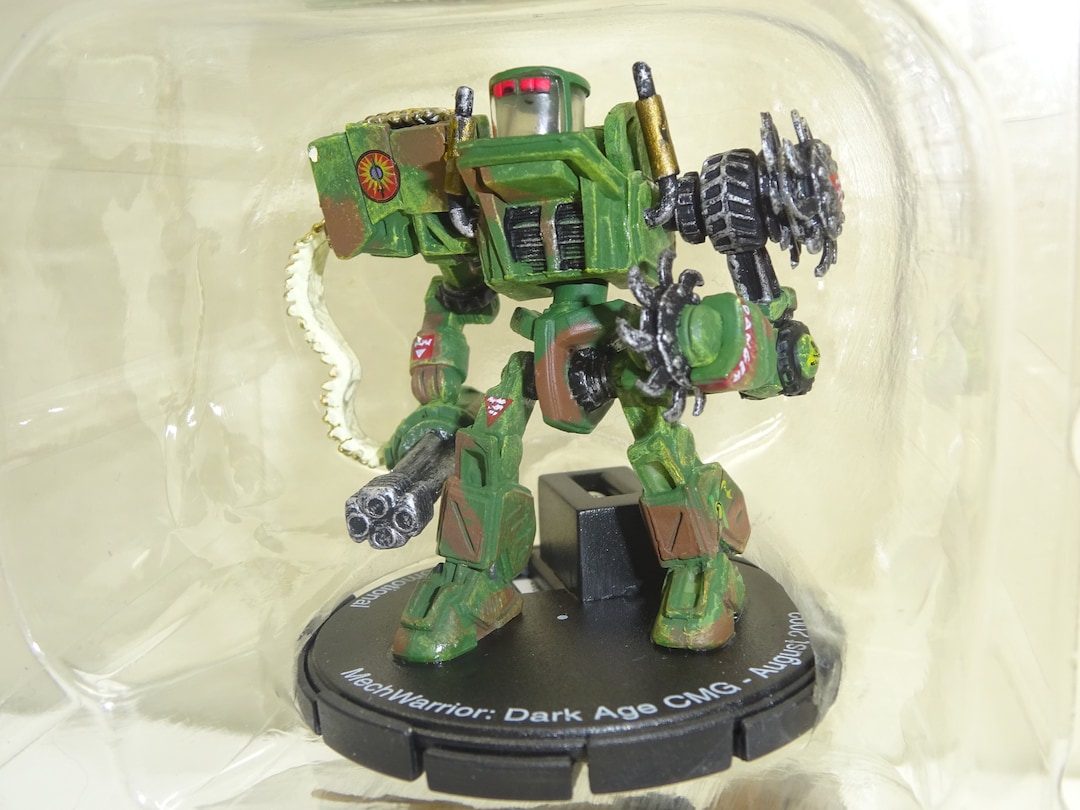 Mech Warrior Dark Age Battletech Collectible Miniatures Game 3 Pieces ...