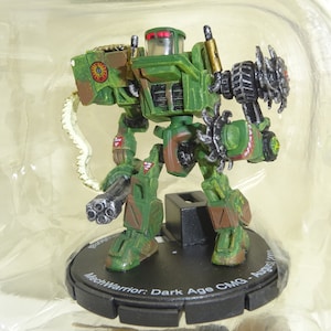 Mech Warrior Dark Age Battletech Collectible Miniatures Game 3 Pieces ...