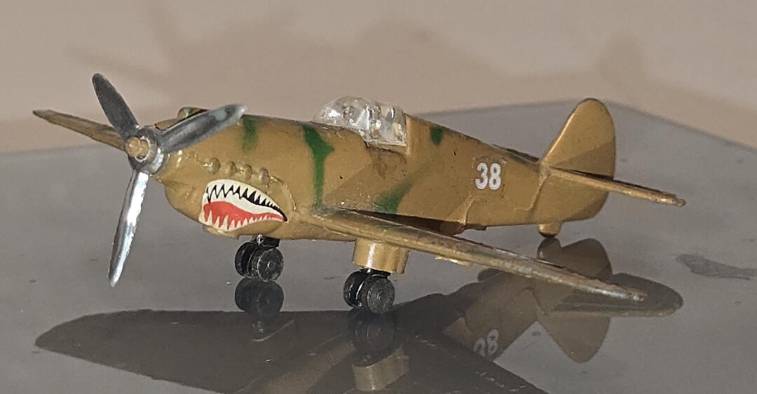 Dyna Flites/zee A136 P-40 Flying Tiger WW2 Diecast Fighter Plane - Etsy