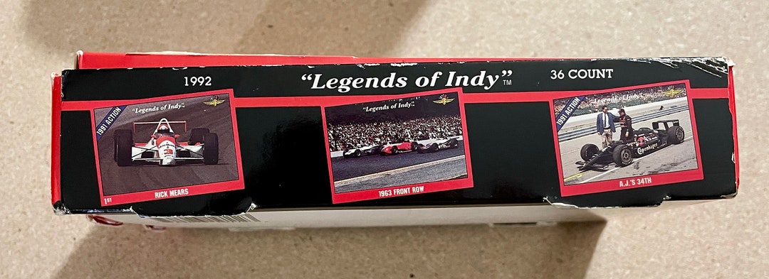 Legends of Indy Racing Collector Cards Limited Edition of 3000 Cases ...