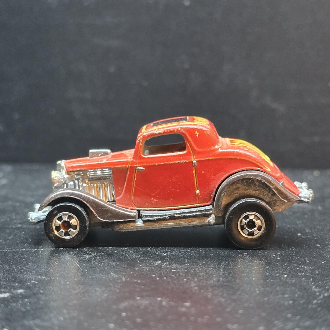 Vtg 1979 Hot Wheels Real Riders 34’ Ford Hi-rakers Hot Rod W/flames ...