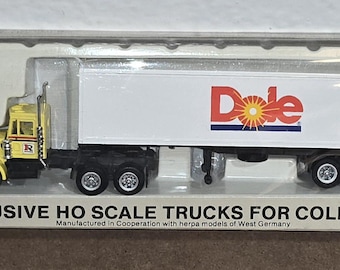 Vtg 1980s Con-cor Herpa HO Scale Tractor Trailer "roadway" Livery 1:87 ...